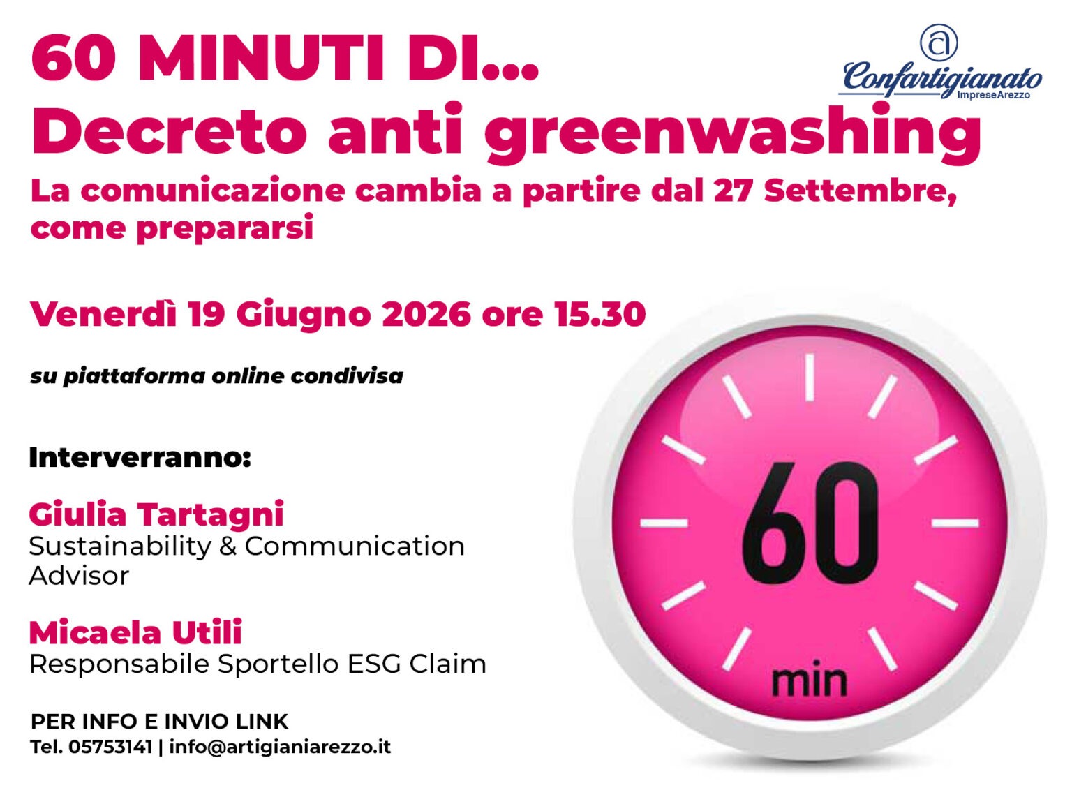 Webinar | 60 Minuti di...Decreto anti greenwashing